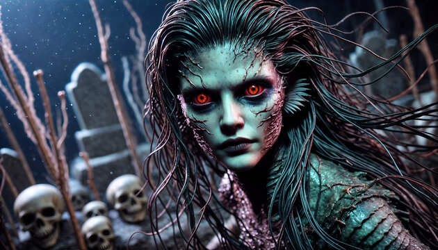 Fantasy Evil Mermaids