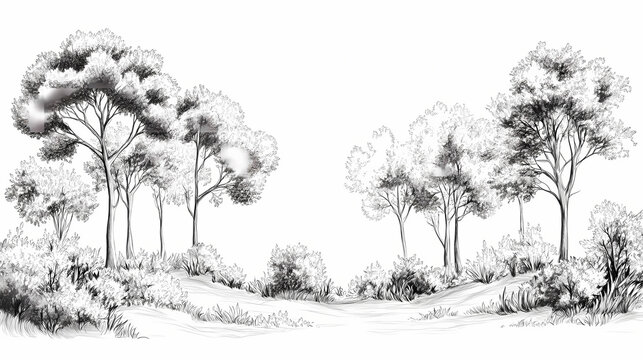 Landscape And Line Drawing Images – Browse 949,568 Stock Photos ...