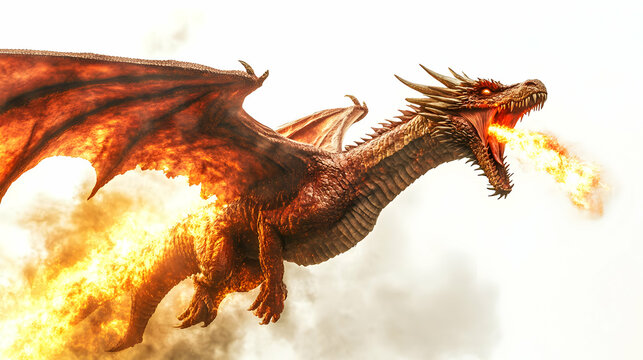 Red Dragon Breathing Fire Images – Browse 7,412 Stock Photos, Vectors ...