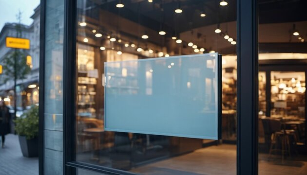 Window Sticker Mockup-Bilder: Stock-Fotos & -Videos. | Adobe Stock