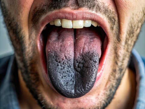 "Black Hairy Tongue" Images – Browse 604 Stock Photos, Vectors, and ...