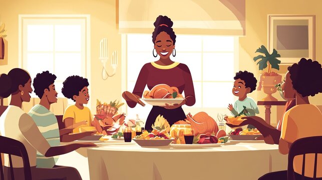 Black Family Thanksgiving Images – Browse 10,473 Stock Photos, Vectors ...