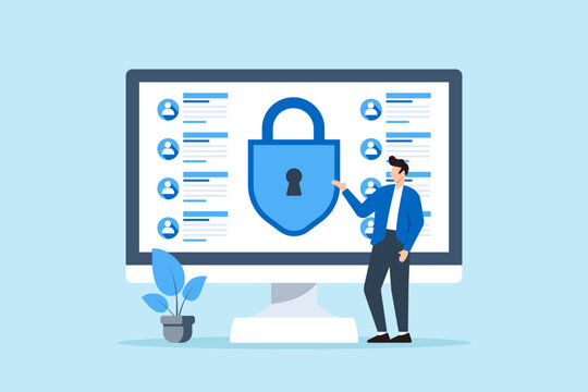 Cyber Security Cartoon Images – Browse 22,360 Stock Photos, Vectors ...