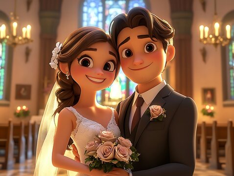 Wedding Animation Images – Browse 569,629 Stock Photos, Vectors, and ...