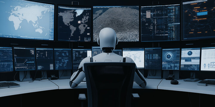 "Robot Data And Center Images – Browse 14,218 Stock Photos, Vectors ...