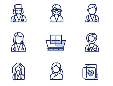 Online Doctor Icons Images – Browse 74,232 Stock Photos, Vectors, and ...