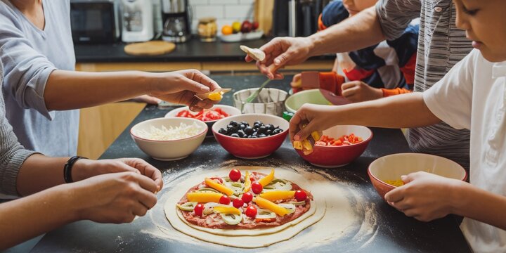 Family Making Pizza Images – Browse 6,928 Stock Photos, Vectors, and ...