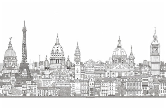 London Line Drawing Images – Browse 12,177 Stock Photos, Vectors, and ...