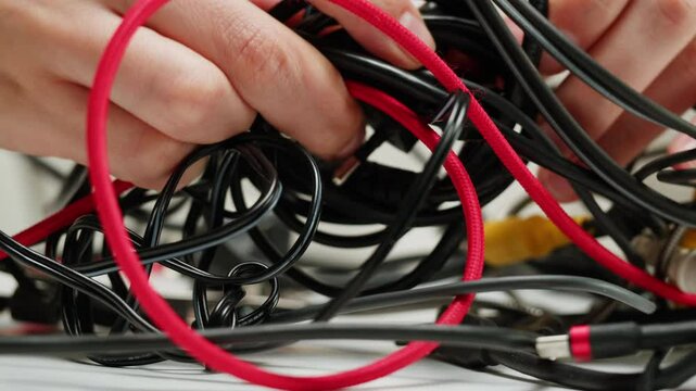 "Tangled Cable" Images – Browse 102 Stock Photos, Vectors, and Video ...