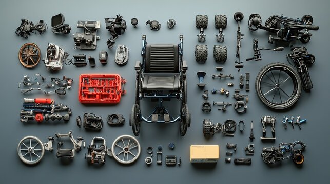 Wheelchair Assembly Templates – Free Editable Designs | PikWizard