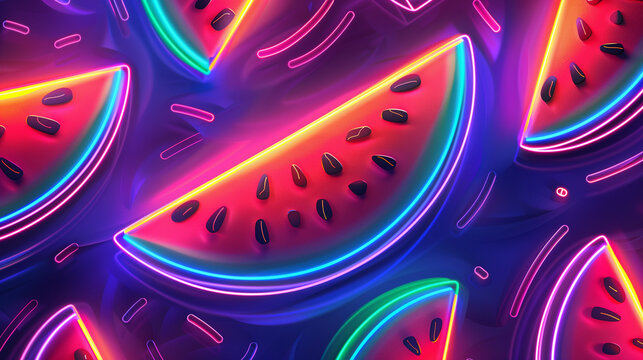 Neon Watermelon Images – Browse 5,114 Stock Photos, Vectors, and Video ...