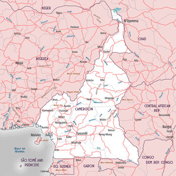 "Cameroon Map"-Bilder: Stock-Fotos & -Videos. | Adobe Stock