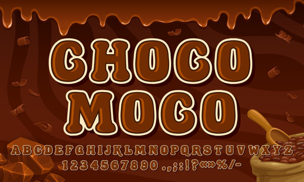 Chocolate Drip Font Images – Browse 1,227 Stock Photos, Vectors, and ...