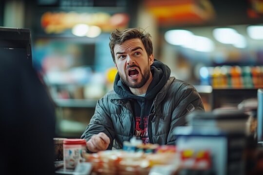 Customer Yelling Images – Browse 19,797 Stock Photos, Vectors, and ...