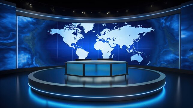 News Anchor Background Images – Browse 56,500 Stock Photos, Vectors ...