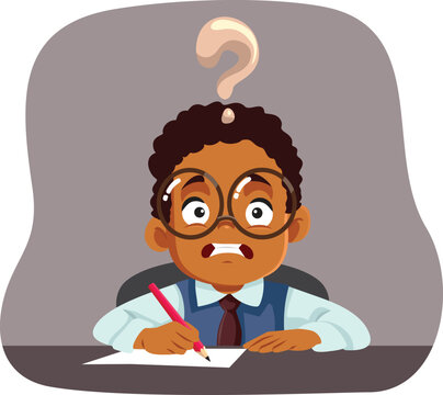 Exam Stress Cartoon Images – Browse 2,798 Stock Photos, Vectors, and ...