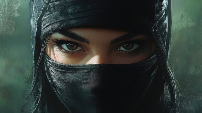 Female Shinobi Wallpaper ArtStation Female Ninja