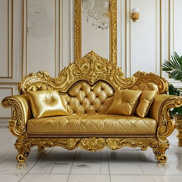 Gold Sofa Images Browse 165 979 Stock Photos Vectors and Video Adobe Stock