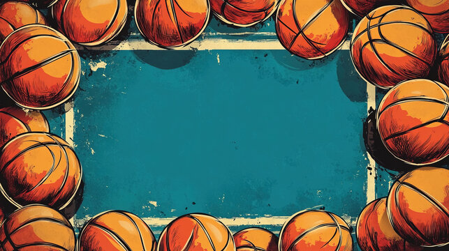 Basketball Borders And Frames