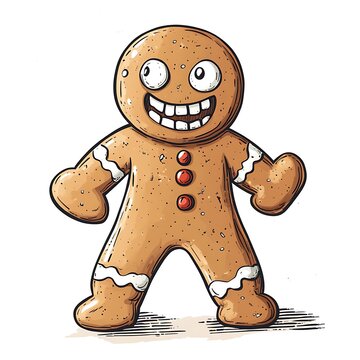 Gingerbread Cartoon Images – Browse 97,399 Stock Photos, Vectors, and ...