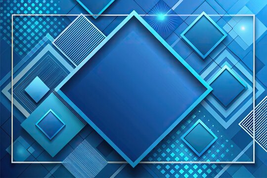 Blue Square Background