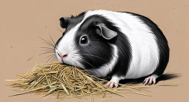 Guinea pig drawing store