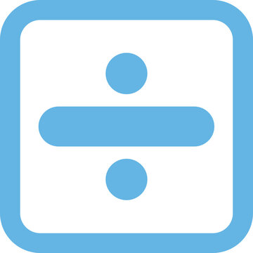Blue Division Sign