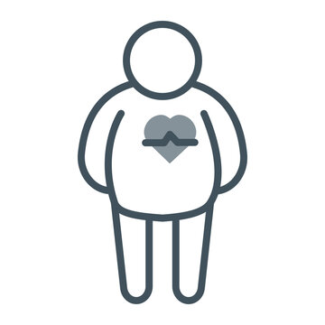 Obese Icon 7,000+ Fat Person Icon Stock Illustrations, Royalty Free