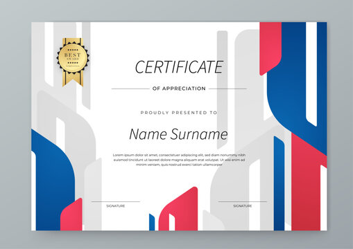 Certificate Template Header Images – Browse 8,177 Stock Photos, Vectors ...