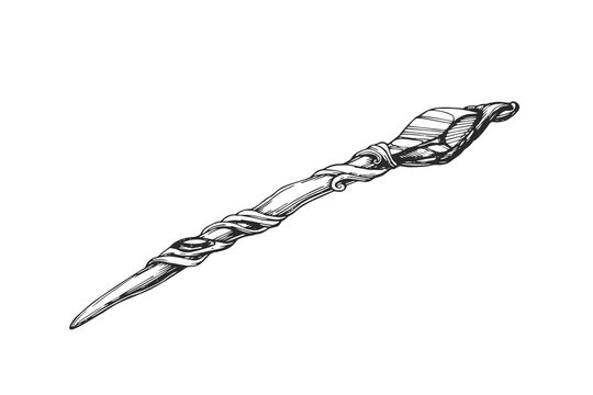 Harry Potter Wand Drawing