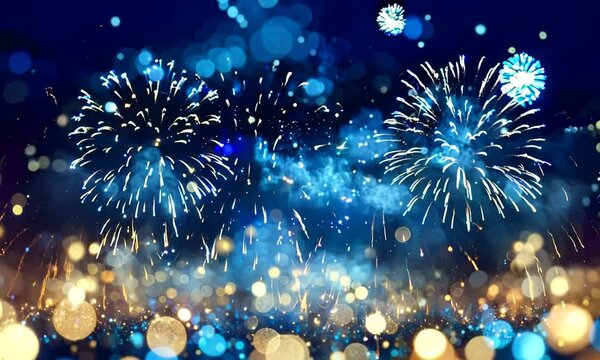 Moving Fireworks Backgrounds