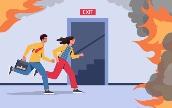 Office Fire Drill Images – Browse 958 Stock Photos, Vectors, and Video ...