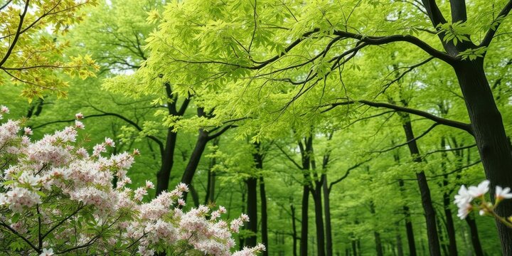 Beautiful Spring Forest Wallpapers