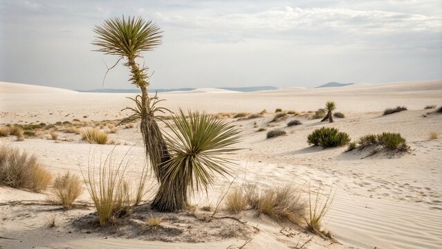 Root System In Plants Desert