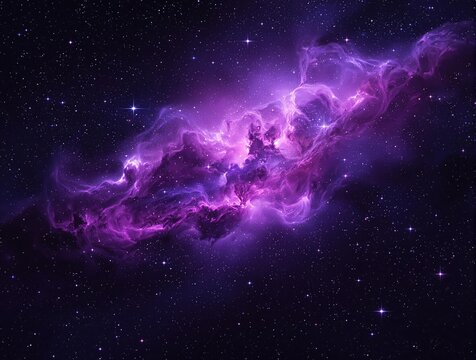 Purple Nebula Wallpaper