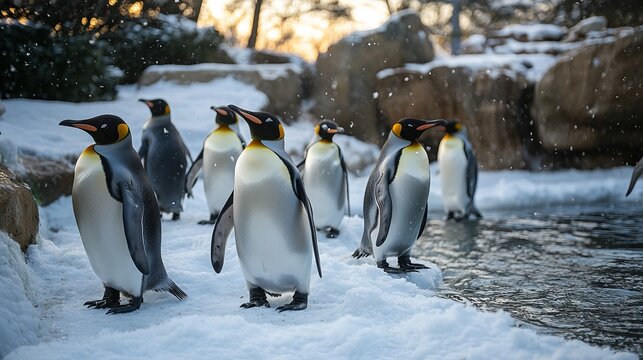 Penguins Group Images – Browse 66,375 Stock Photos, Vectors, and Video ...