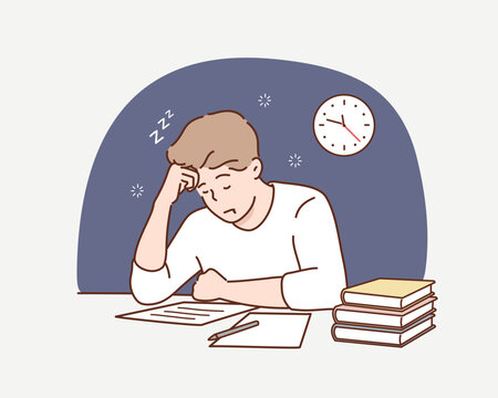 Exam Stress Cartoon Images – Browse 3,830 Stock Photos, Vectors, and ...