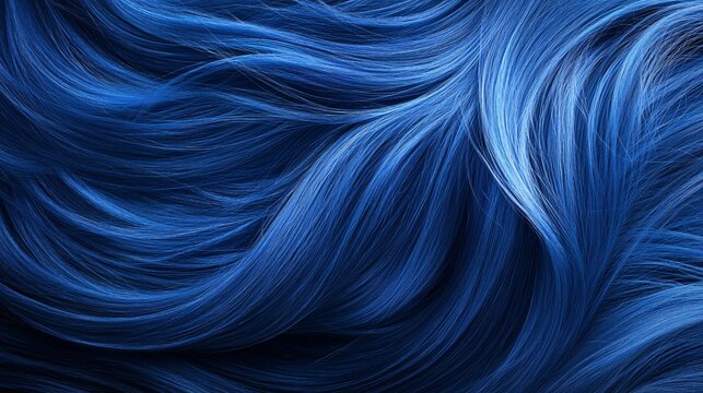 Blue Hair Texture