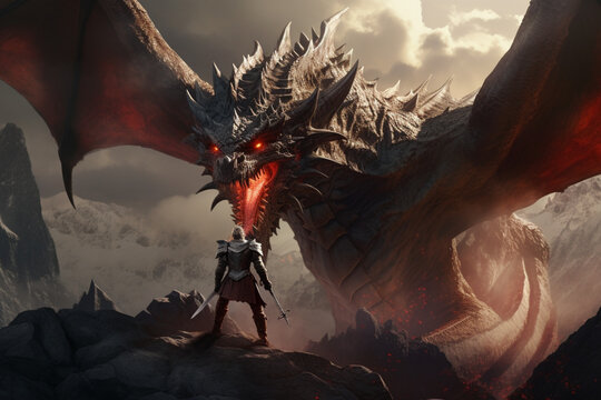 Dragon Slayer Images – Browse 1,162 Stock Photos, Vectors, and Video ...