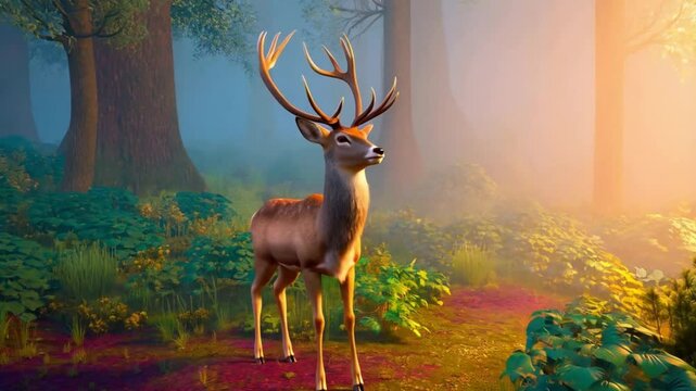 Deer Animation Images – Browse 14,547 Stock Photos, Vectors, and Video ...