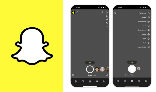 Snapchat Template Images – Browse 952 Stock Photos, Vectors, and Video ...