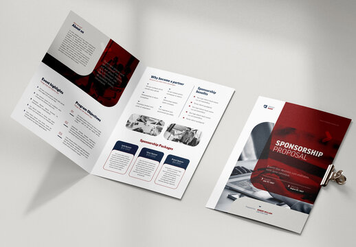Sponsorship Brochure Templates – Browse 96 Stock Photos, Vectors, and ...