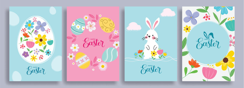 Abstract Bunny Clip Art