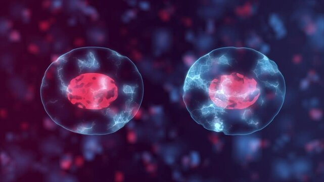 cell mitosis animation