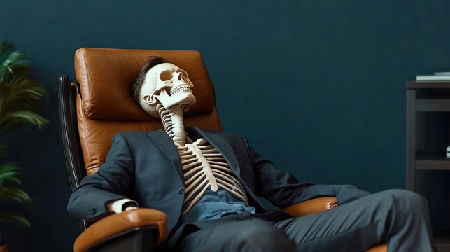 Skeleton In Chair Images – Browse 6,322 Stock Photos, Vectors, and ...