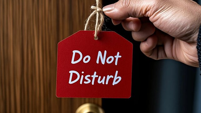 "Do Not Disturb"-Bilder: Stock-Fotos & -Videos. | Adobe Stock