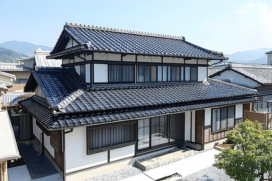 Top View Japanese Roof Styles