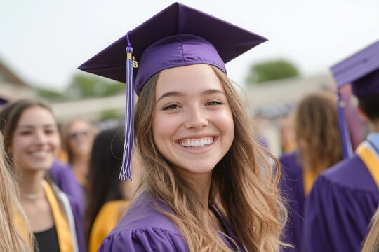 Purple Graduation Cap Images – Browse 9,001 Stock Photos, Vectors, and ...