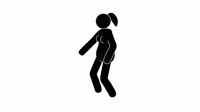 Walking Stickman Animation