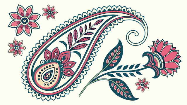 Simple Colorful Paisley Patterns